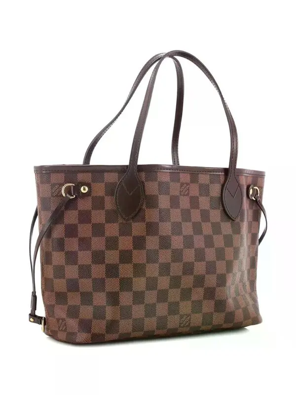 LOUIS VUITTON Damier Pm Tote Bag - Brown