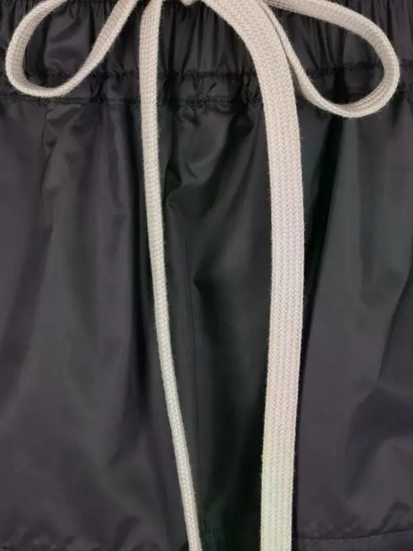 Moncler X Rick Owens Logo-patch Kilt Panel Shorts