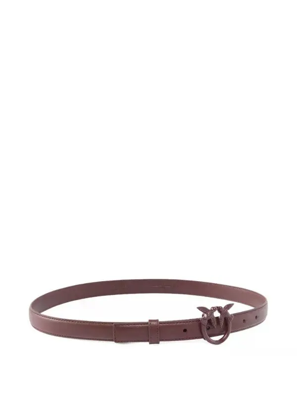 Pinko Love Birds Buckled Belt - Red