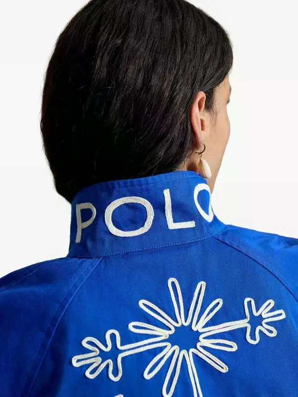 Polo Ralph Lauren Embroidered Zip-up Jacket