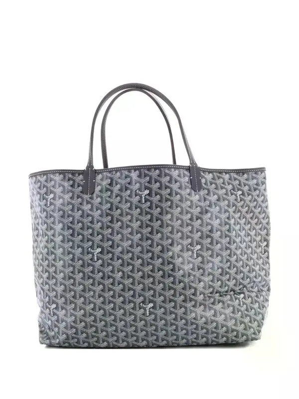 Goyard Saint Louis Coated Canvas Gm Tote Bag - Grey