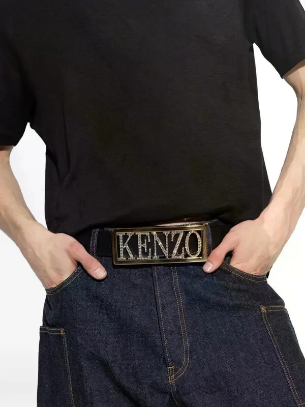 Kenzo Logo Plaque Belt