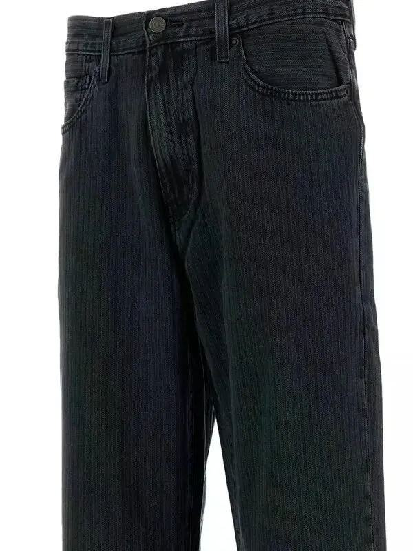 LEVI'S Pinstripe Wide-leg Jeans