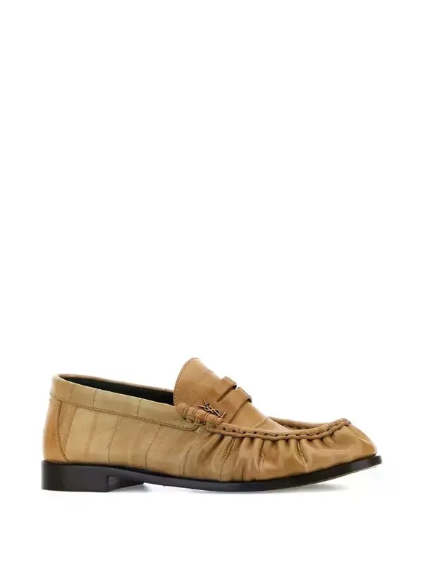Saint Laurent Le Loafer Leather Loafers