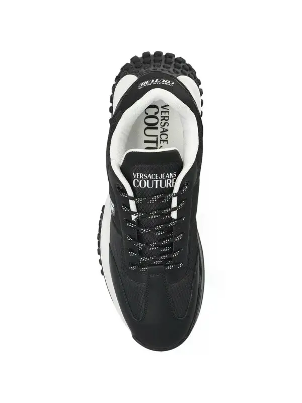 Versace Logo Detail Lace-up Sneakers