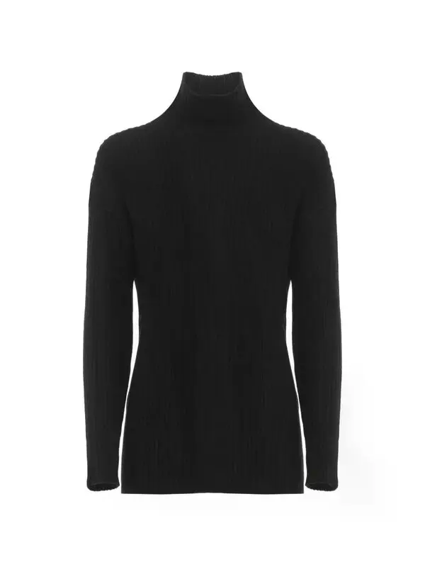 Antonelli Firenze Ribbed Roll Neck Long Sleeve Sweater
