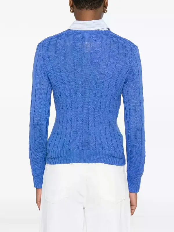Polo Ralph Lauren Cable-knit V-neck Sweater