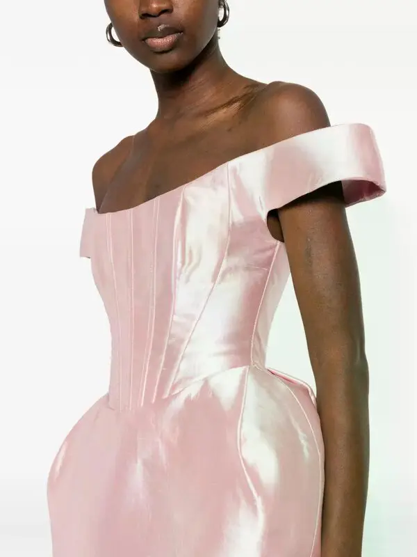 M.MARQUISE Off-shoulder Corset Mini Dress
