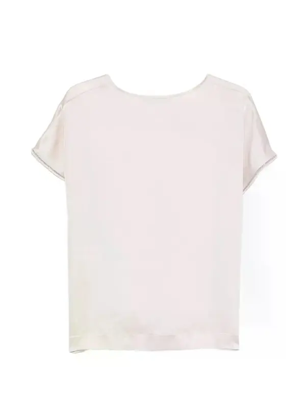D.exterior Trim Knitwear Top