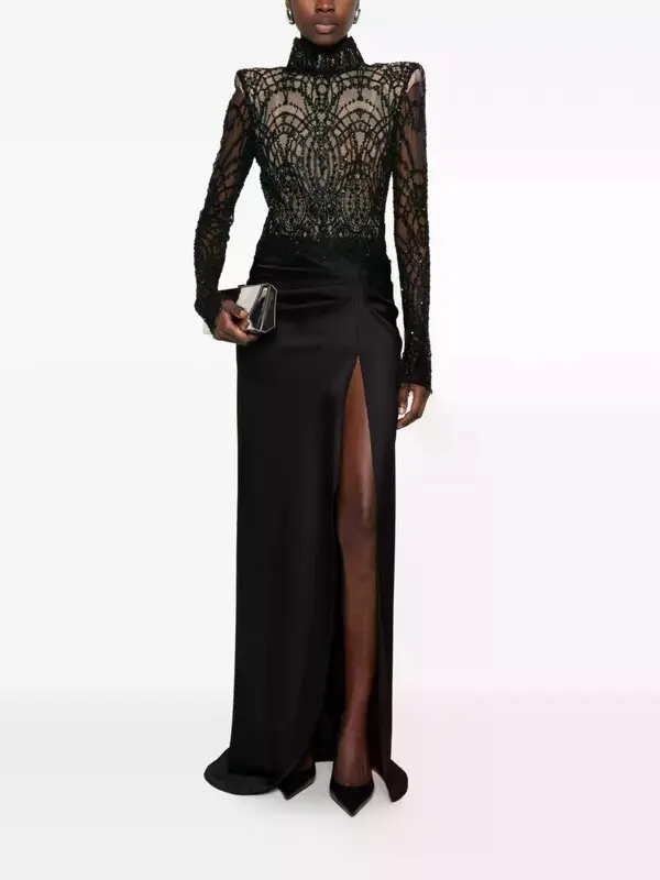 M.MARQUISE Gigi Twisted Maxi Skirt