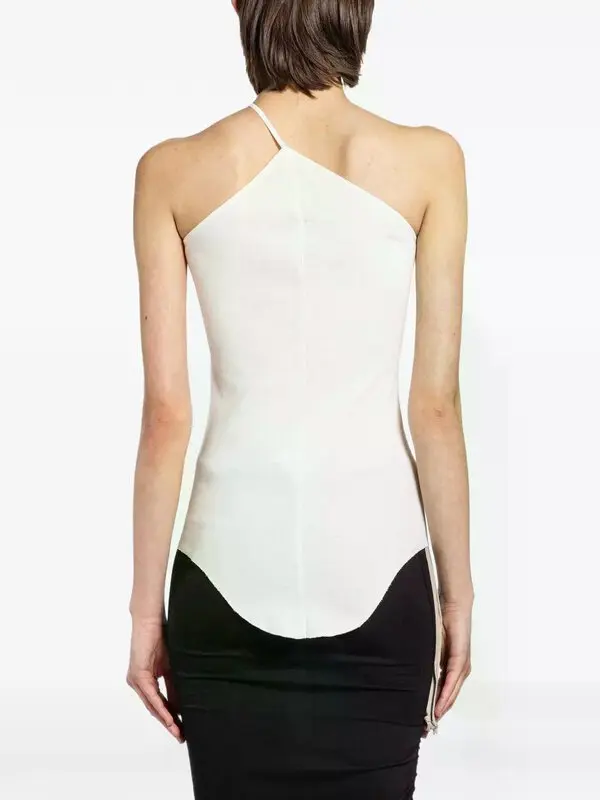 Rick Owens Temple Tank Top Beige