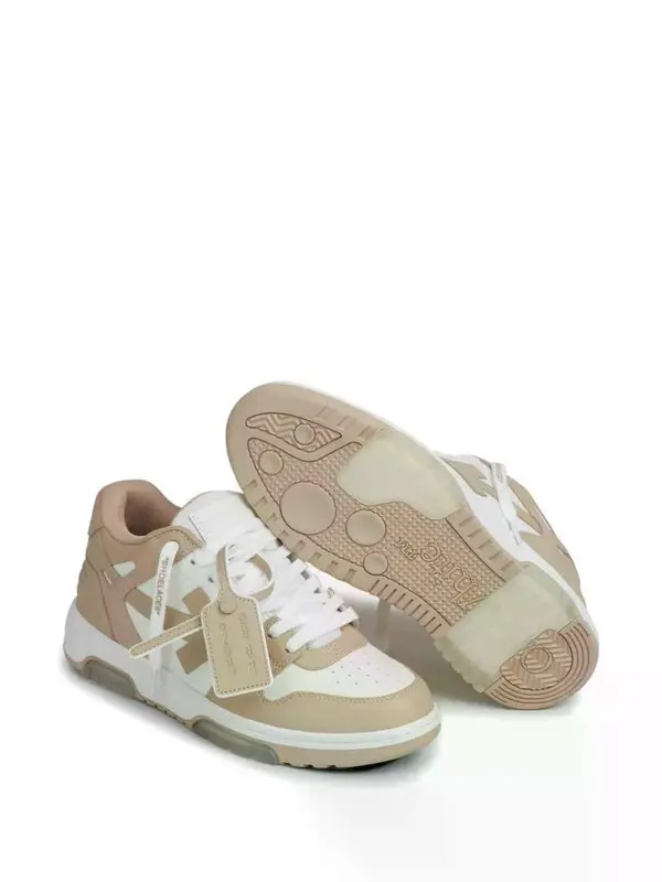 Off-White Out Of Office Leather Sneakers