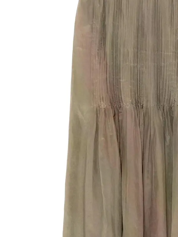 LAUREN MANOOGIAN Pleated Midi Skirt