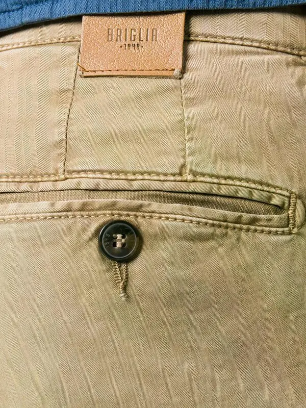 BRIGLIA 1949 Slim-fit Chino Trousers - Neutrals