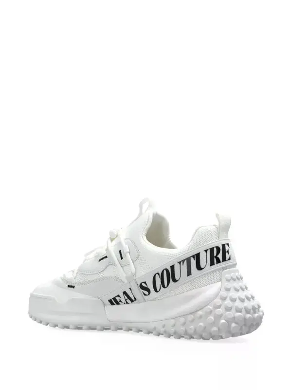 Versace Logo Lettering Lace-up Sneakers