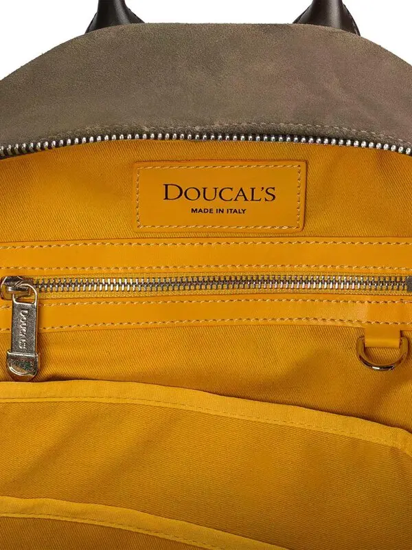 DOUCAL'S Suede Backpack - Brown