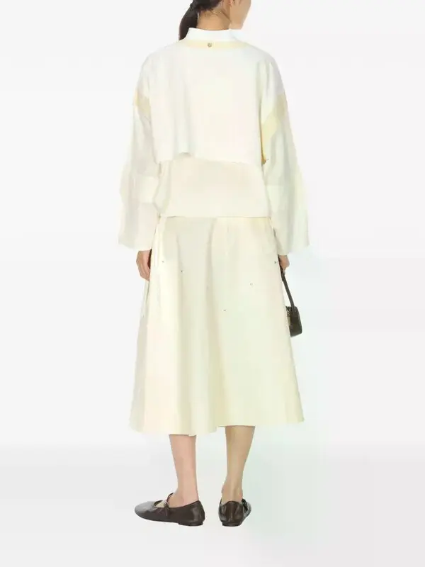 SAMUEL GUÌ YANG Chest Puch Pocket Blouse