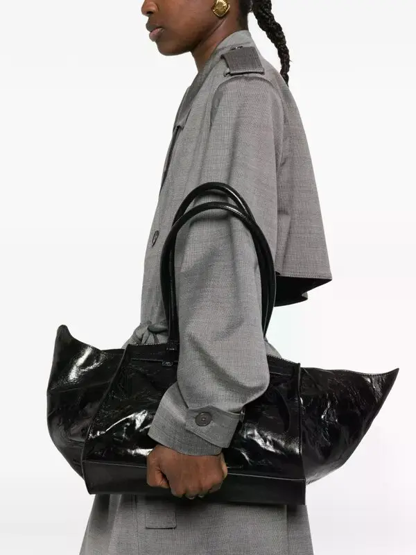 Benedetta Bruzziches Top Handle Tote Bag - Black