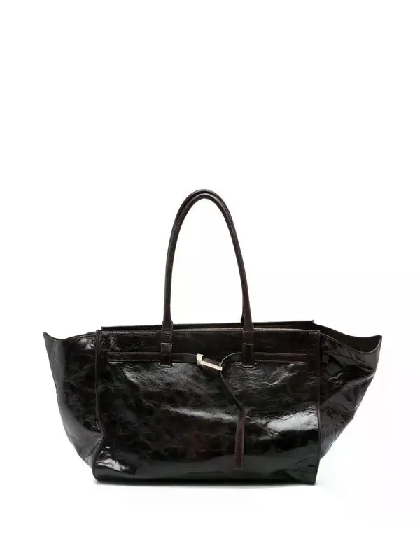 Benedetta Bruzziches Zip Tote Bag - Brown