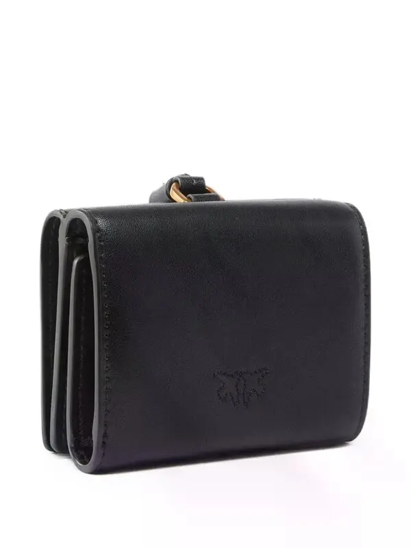 Pinko Wrist-strap Tri-fold Wallet - Black