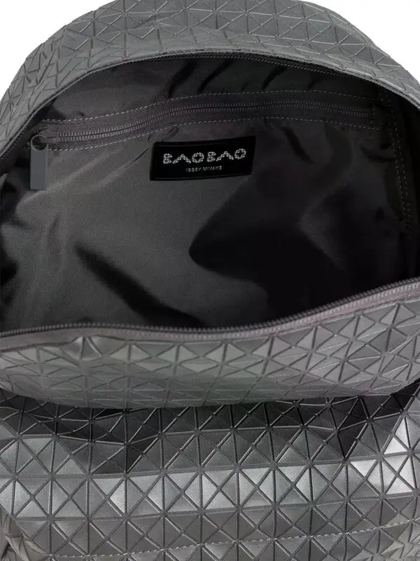 Issey Miyake Geometric Pattern Backpack - Grey