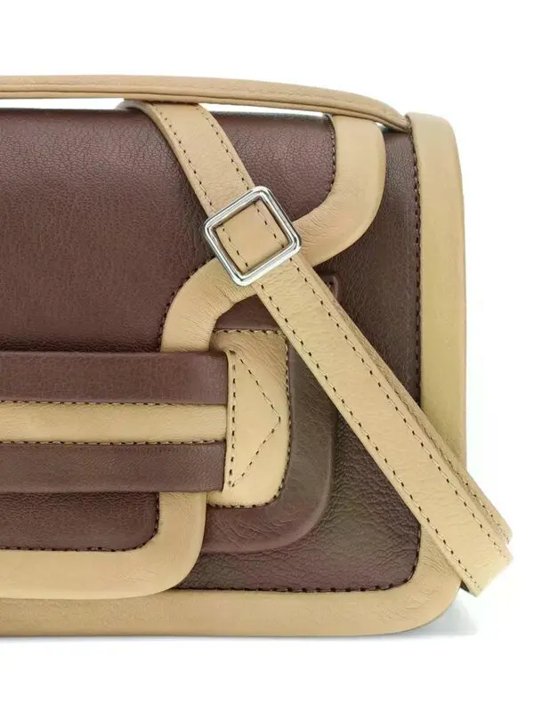 Pierre Hardy Alpha Shoulder Bag - Brown