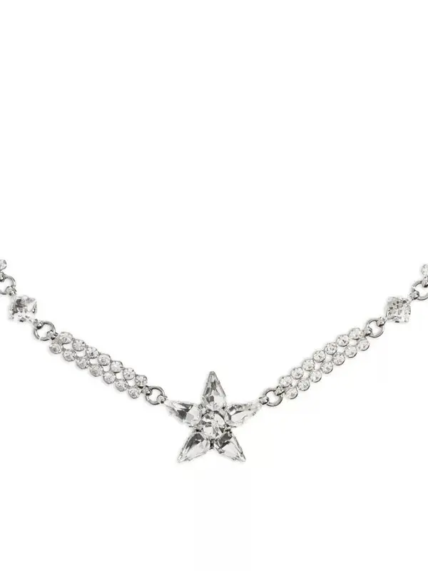 Alessandra Rich Tone Star Pendant Necklace