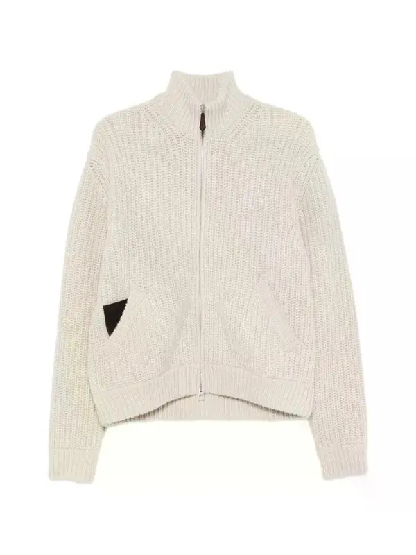 Jacob Cohen Zip Cardigan - Neutrals