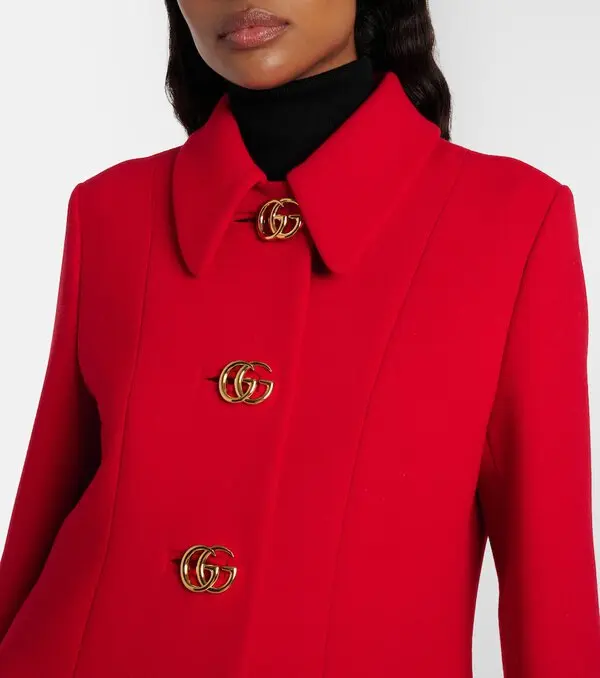 Gucci Double G Wool Coat