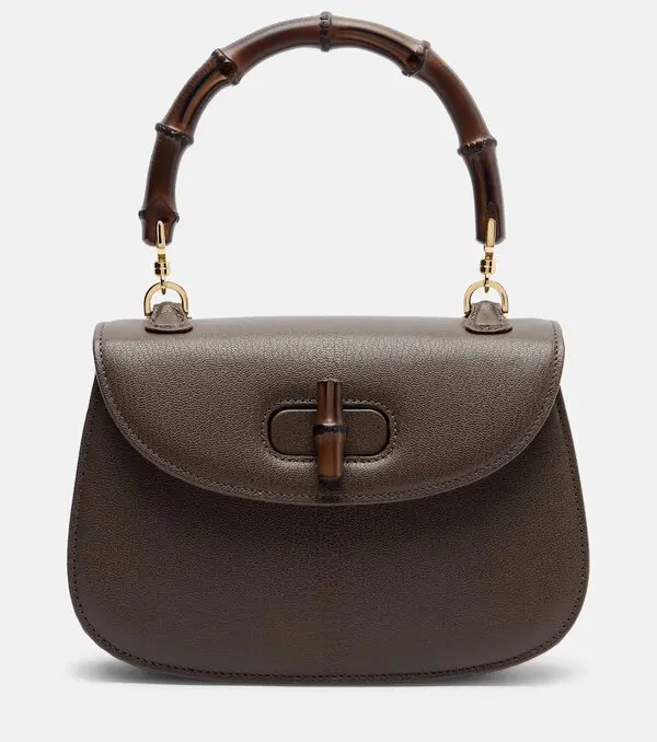 Gucci Bamboo 1947 Small Top-handle Bag - Brown