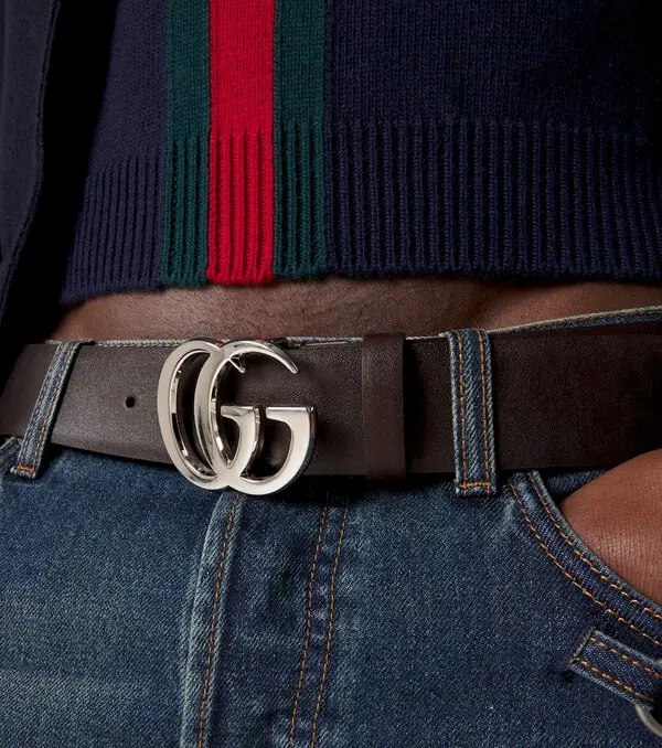 Gucci Marmont Leather Belt