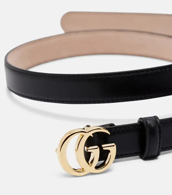 Gucci Gg Marmont Leather Belt