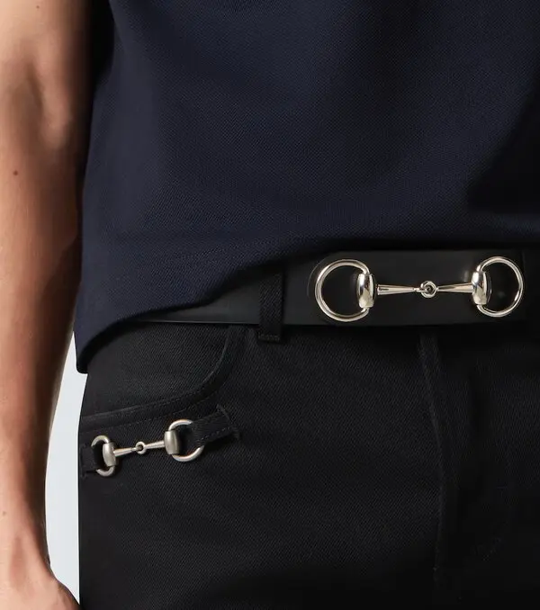 Gucci Horsebit 1955 Leather Belt