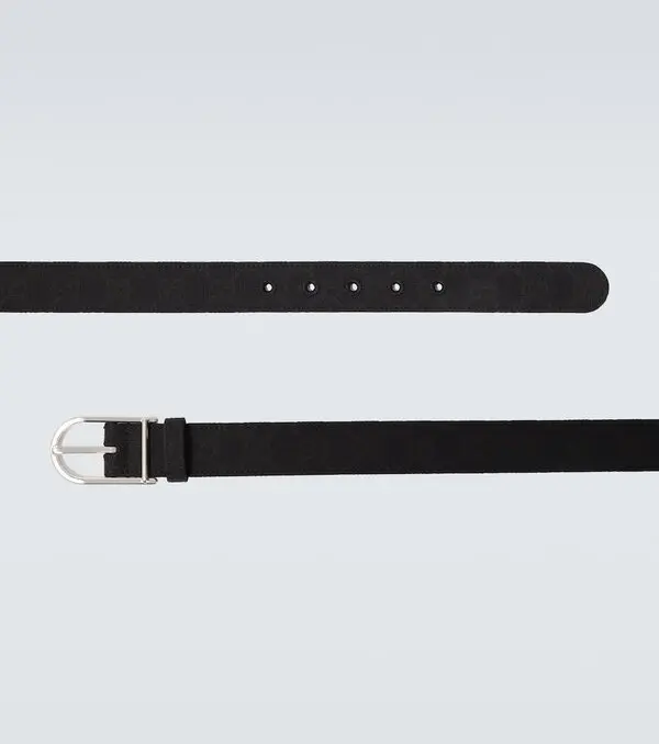 Gucci Gg Canvas Belt With Silver-tone Hardware