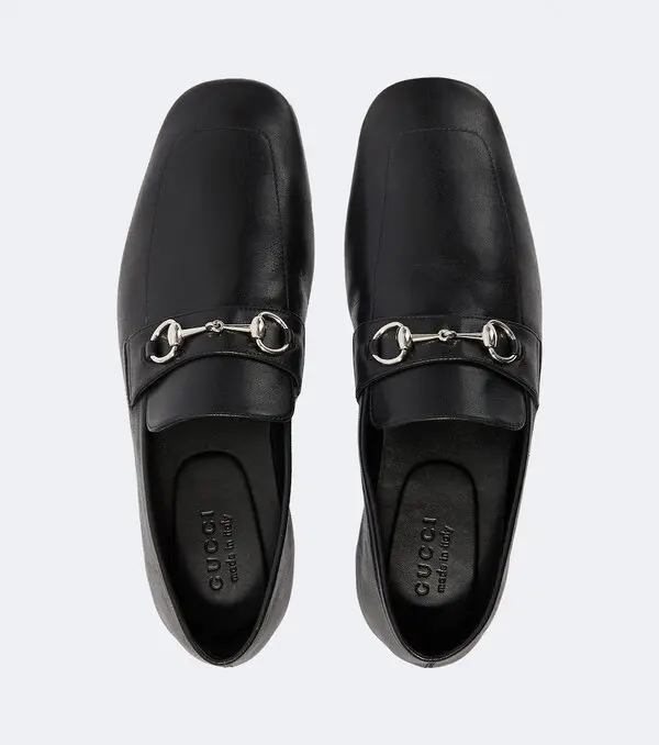 Gucci Horsebit Leather Loafers
