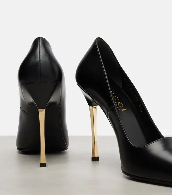 Gucci Bombshell 120 Leather Pumps