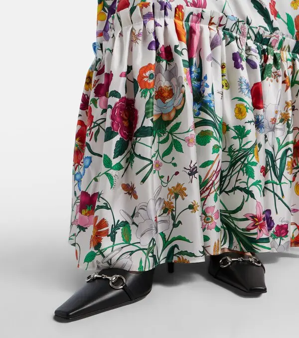 Gucci Vittoria Horsebit Leather Pumps