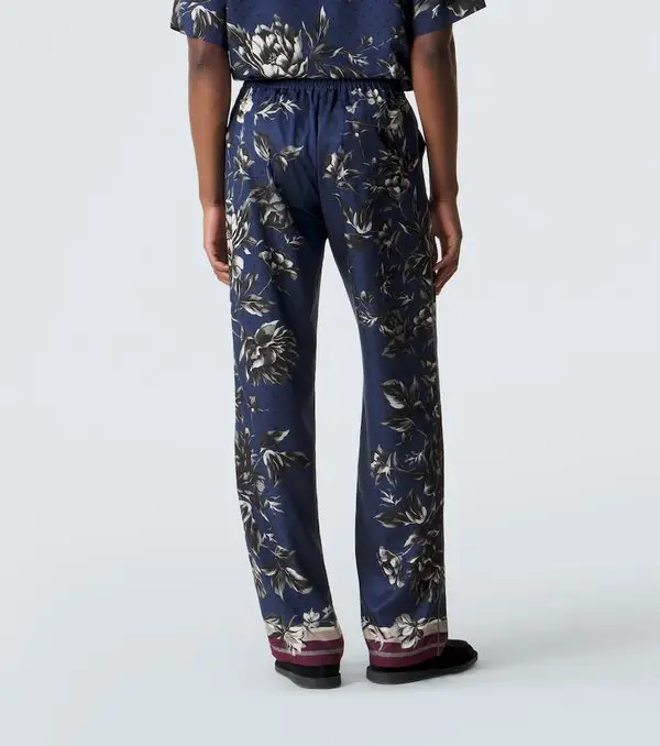 Dolce & Gabbana Striped Wide-leg Pants
