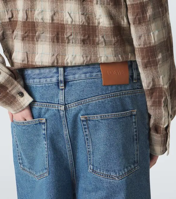 Loewe Anagram Straight Leg Jeans