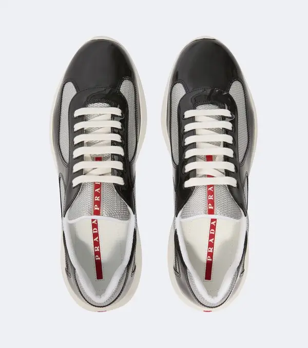 Prada America's Cup Sneakers - Grey