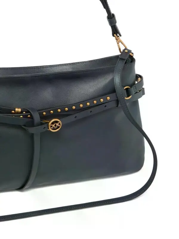 Pinko Medium Belt Shoulder Bag - Grey