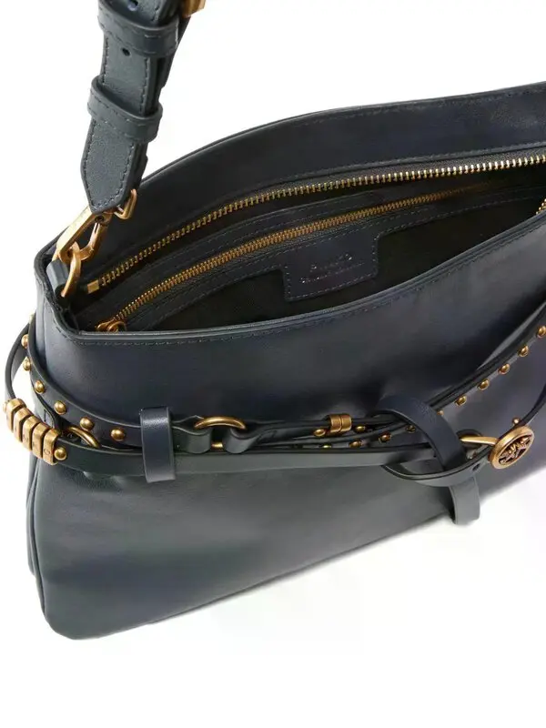 Pinko Medium Belt Shoulder Bag - Grey