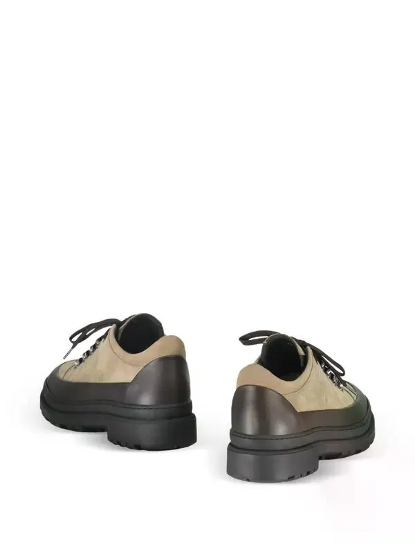 MOORER Roquen Lace-up Suede Sneakers