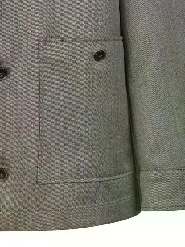 BOSS Buttoned Wool Jacket
