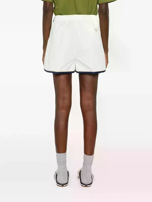 Prada Contrast Trim Shorts