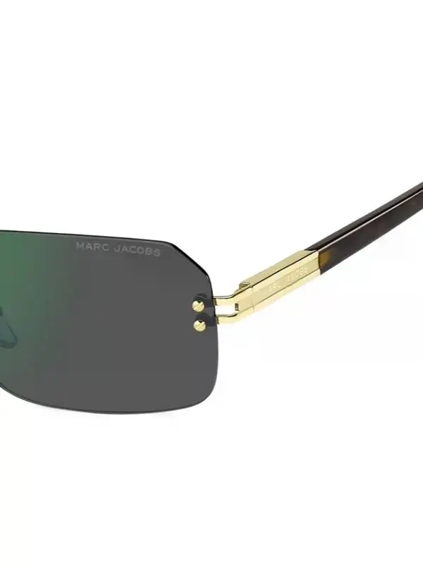 Marc Jacobs Rimless Geometric Sunglasses