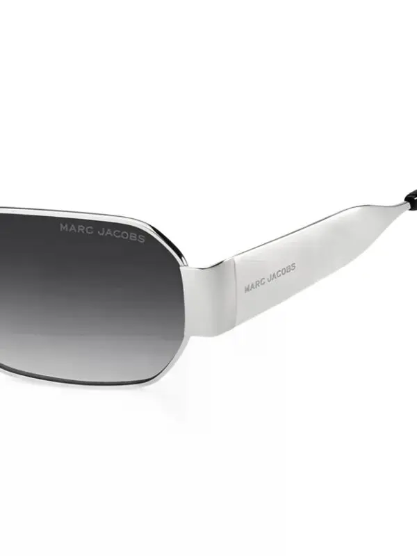 Marc Jacobs Palladium Geometric Sunglasses - Silver