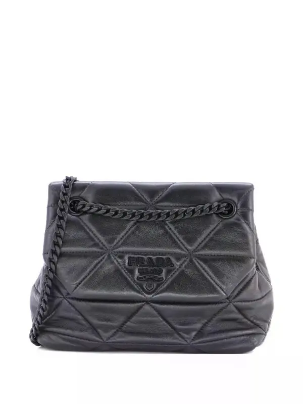 Prada Spectrum Flap Bag Quilted Nappa Leather