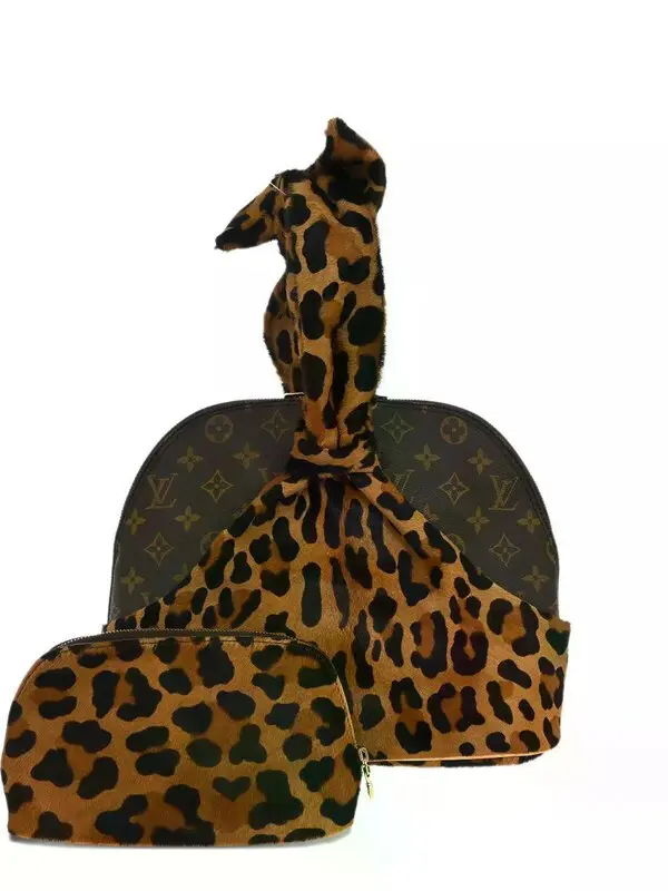 LOUIS VUITTON 1996 Azzedine Alaia Alma Tote Bag - Brown