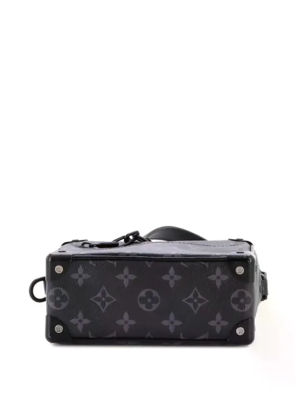 LOUIS VUITTON Soft Trunk Bag Monogram Eclipse Canvas Mini Crossbody Bag